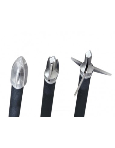 Innerloc Shape Shifter, cabezal ancho de 3 hojas, 100 granos, 3pz