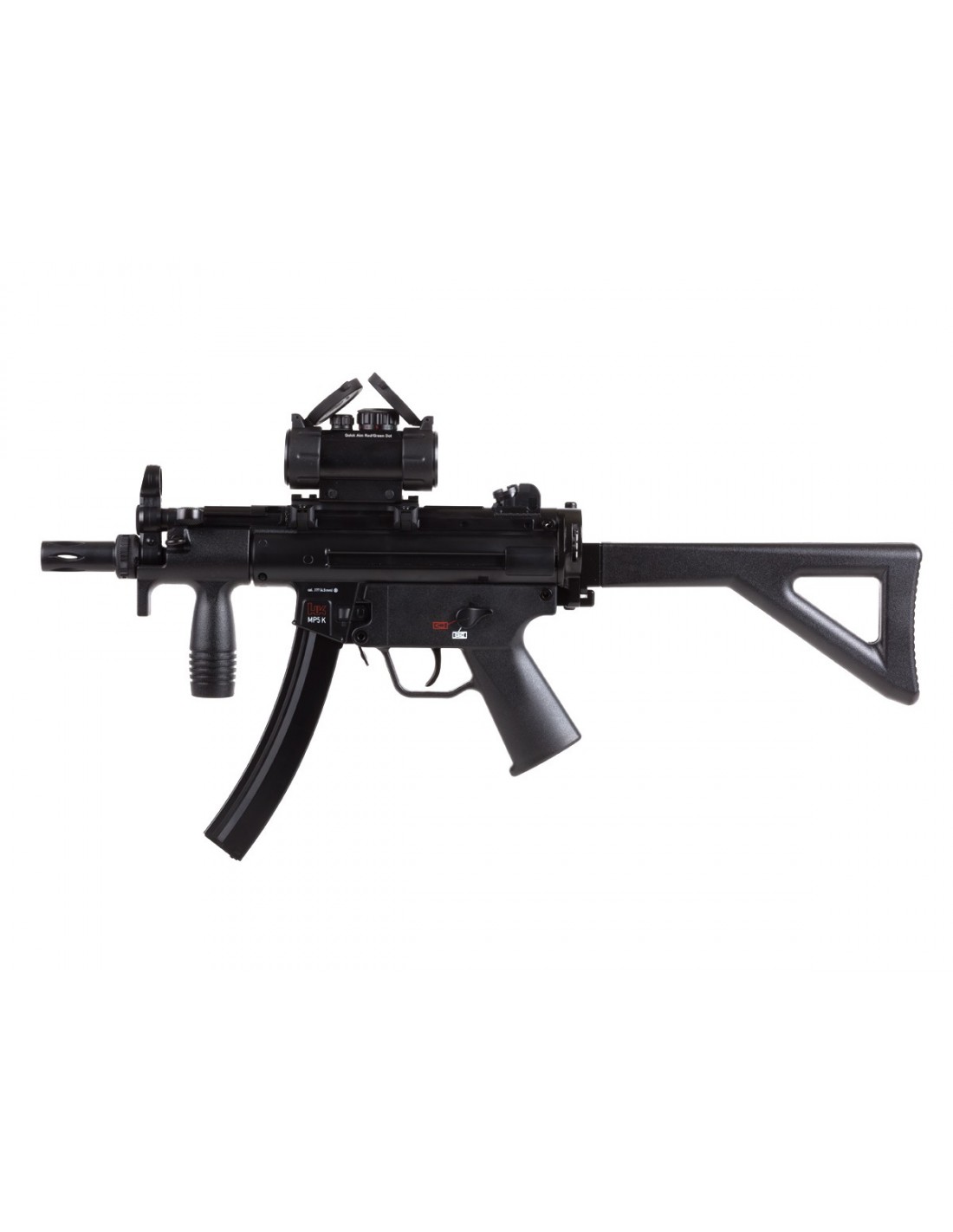 Rifle H&K MP5 K-PDW CO2 de Postas SMG Combo