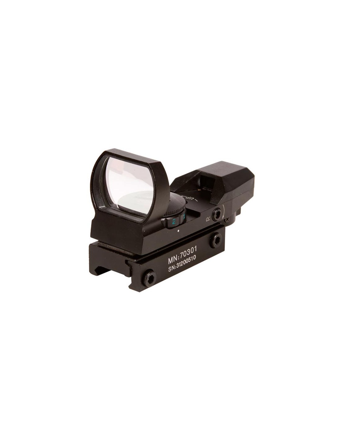 Mira CenterPoint Optics 32mm Open Reflex Sight, 4 Reticulas Roja/Verde ...