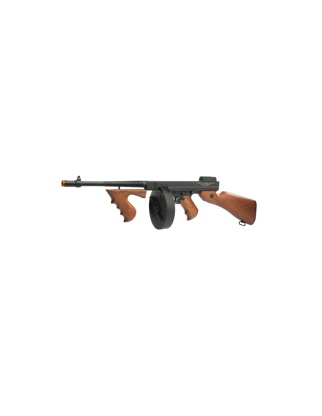 Rifle Airsoft Thompson M1928 Full-Metal Submachine Gun Cal. 6mm Al ...